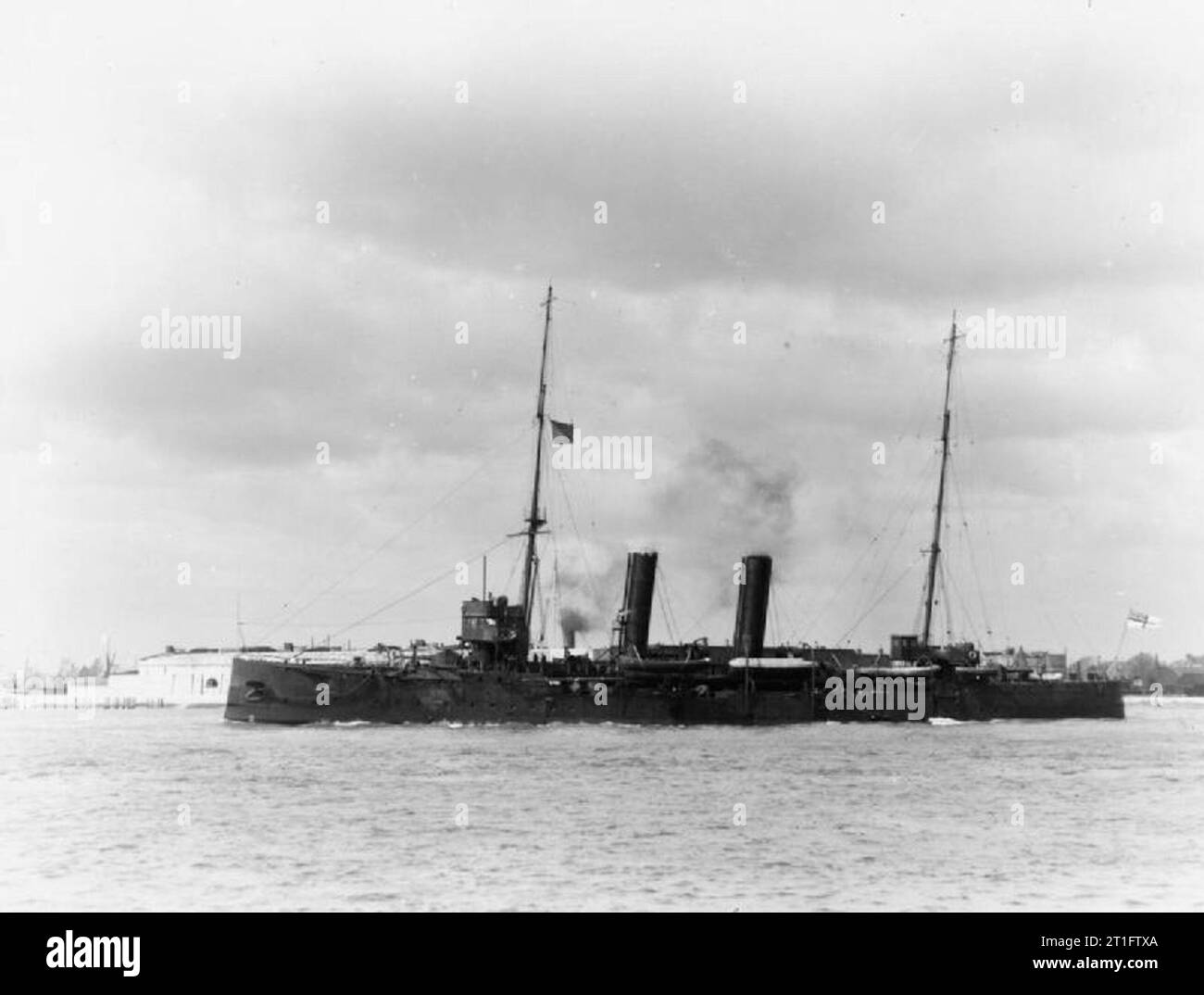 Photograph of British of British Apollo class cruiser HMS Sappho Stock ...