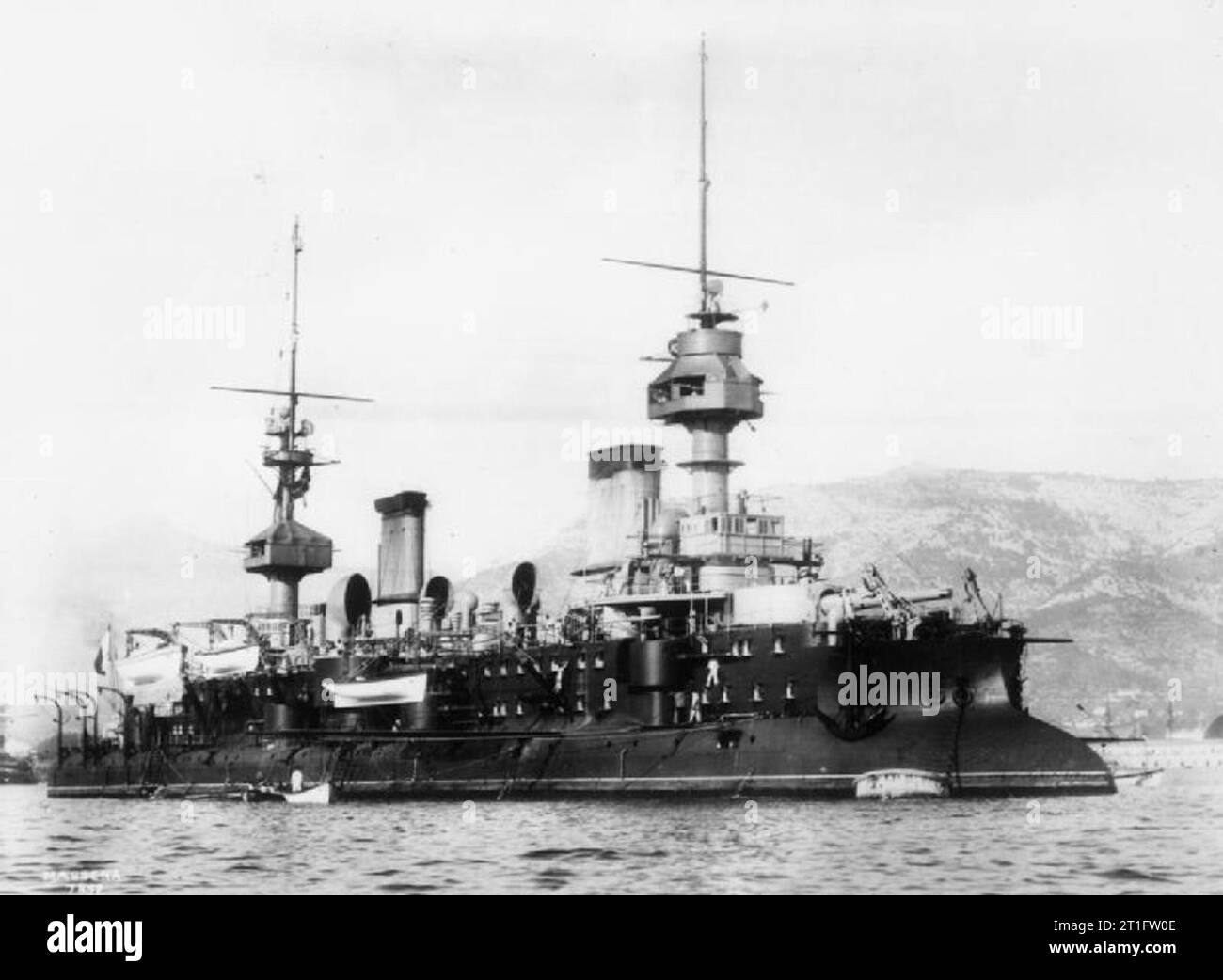 French battleship Black and White Stock Photos & Images - Alamy