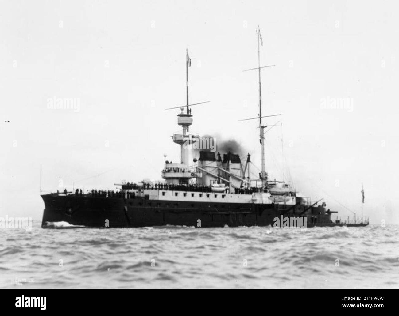 Symonds and Co Collection French Cruiser HENRI IV. 1905 Stock Photo - Alamy