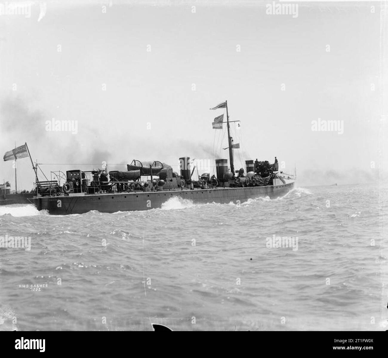 Ships of the Royal Navy HMS DASHER Stock Photo - Alamy
