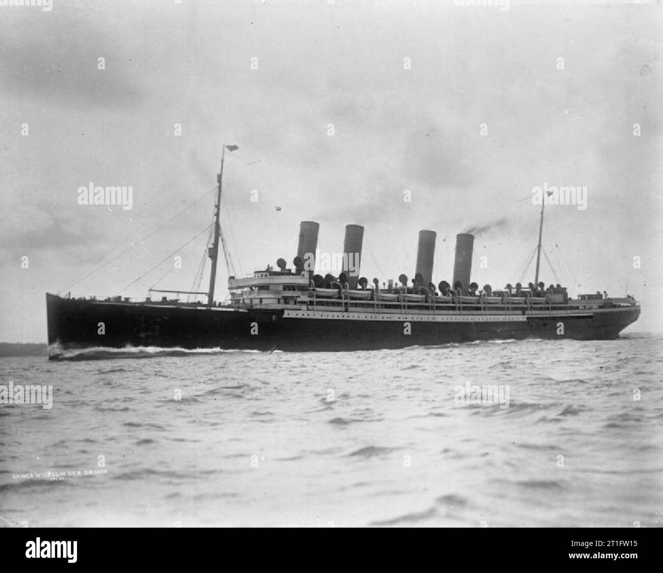Symonds and Co Collection German Liner SS Kaiser Wilhelm der Grosse ...