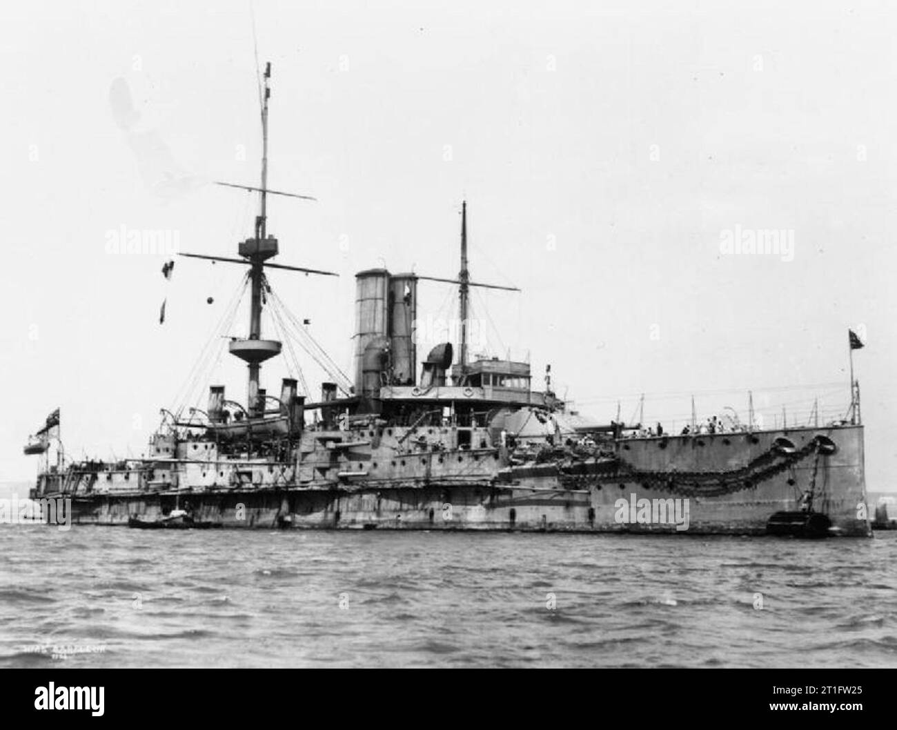 Ships of the Royal Navy HMS BARFLEUR Stock Photo - Alamy