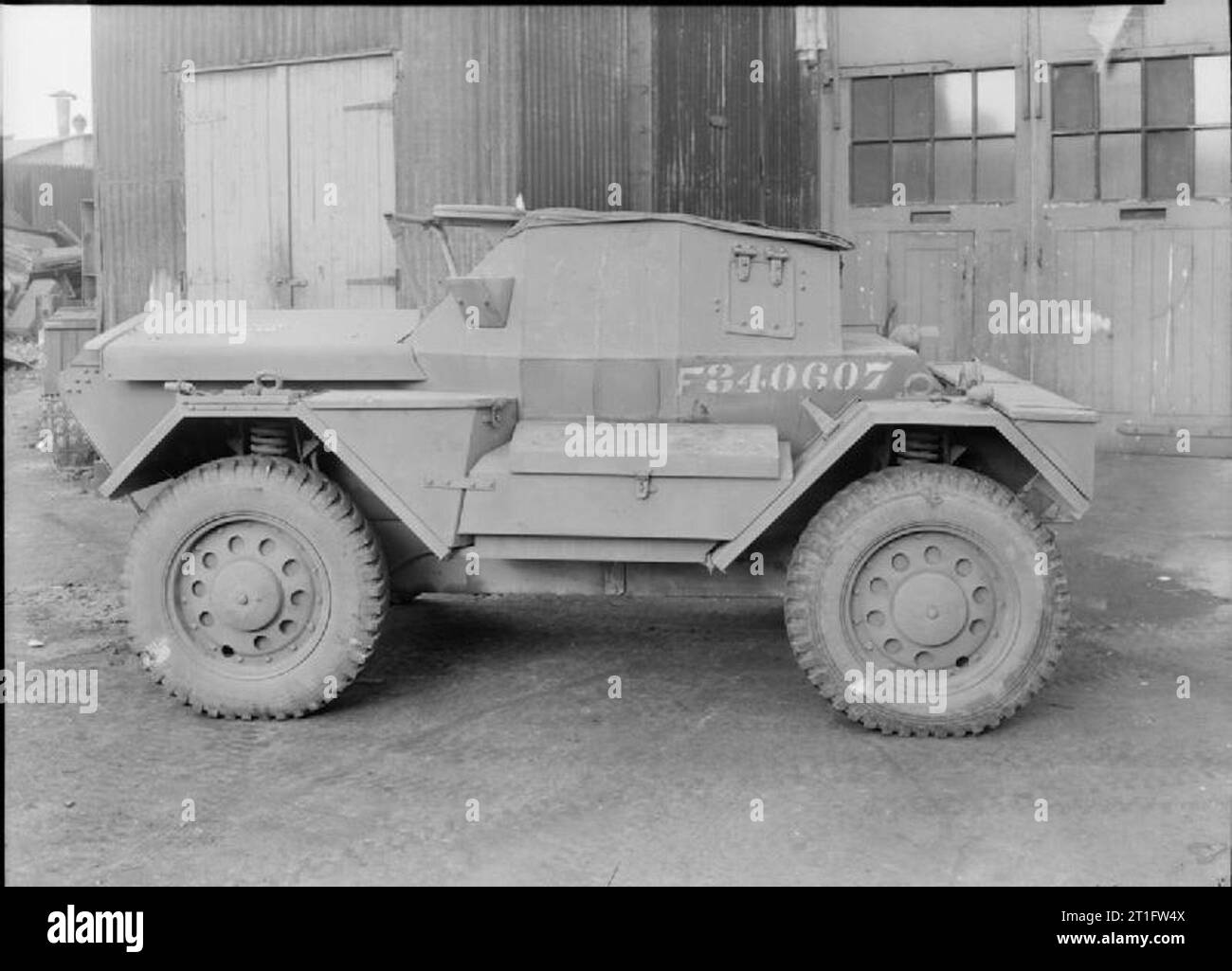 Tanks and Afvs of the British Army 1939-45 Daimler Mk I scout car Stock ...