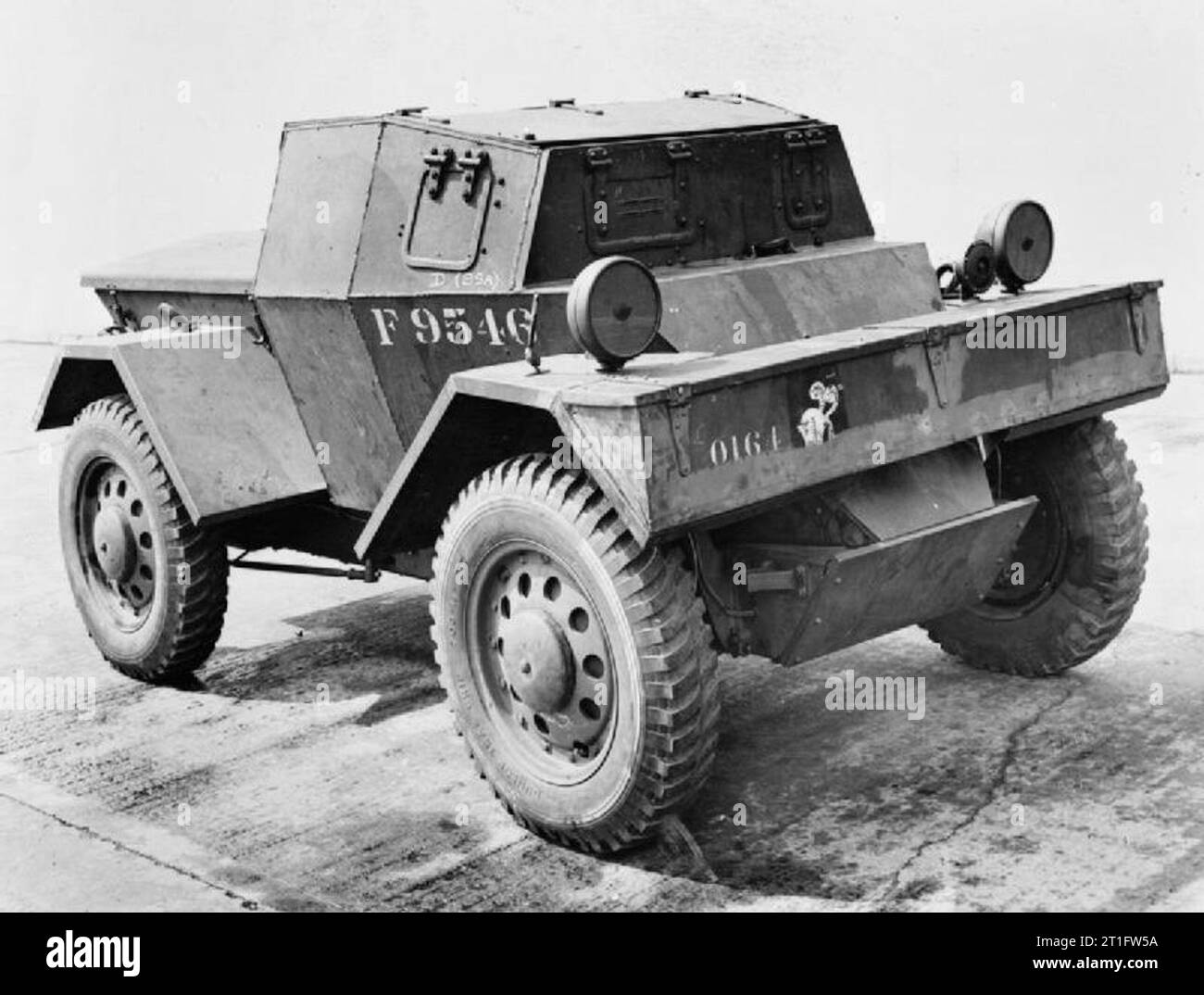 Tanks and Afvs of the British Army 1939-45 Daimler Mk I scout car Stock ...