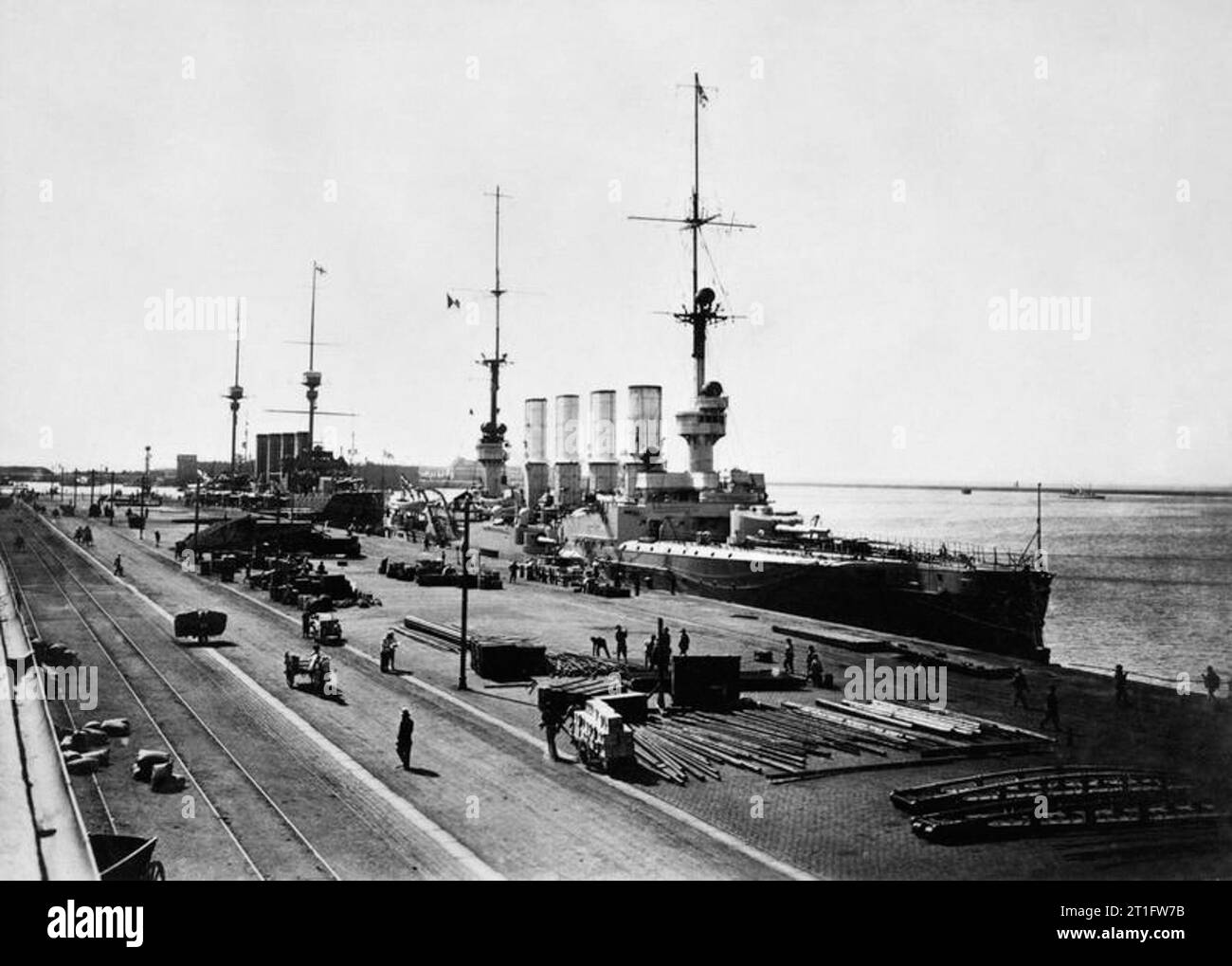 The Royal Navy on the China Station, 1912-1914. SMS SCHARNHORST with ...