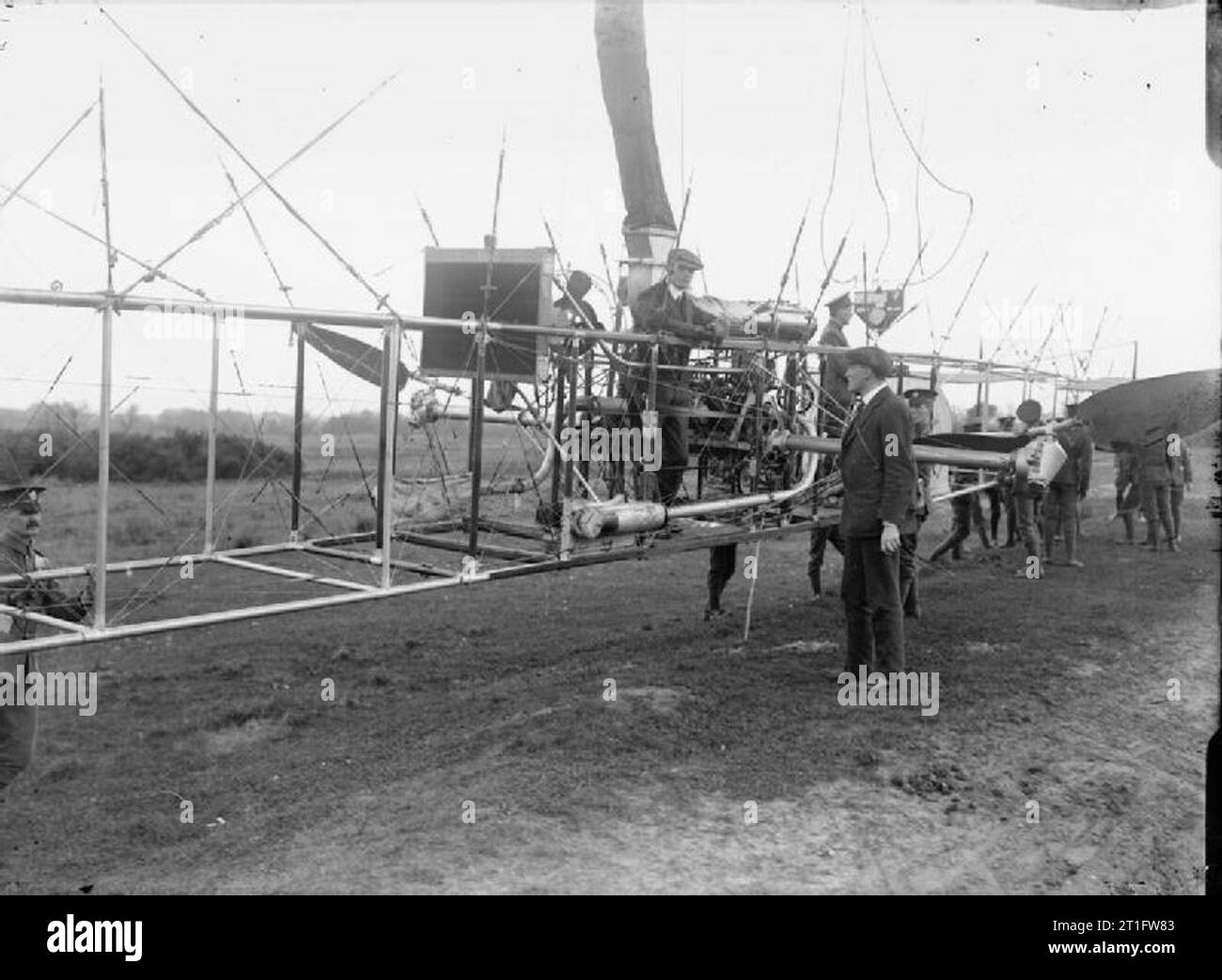 Airship mechanics Black and White Stock Photos & Images - Alamy