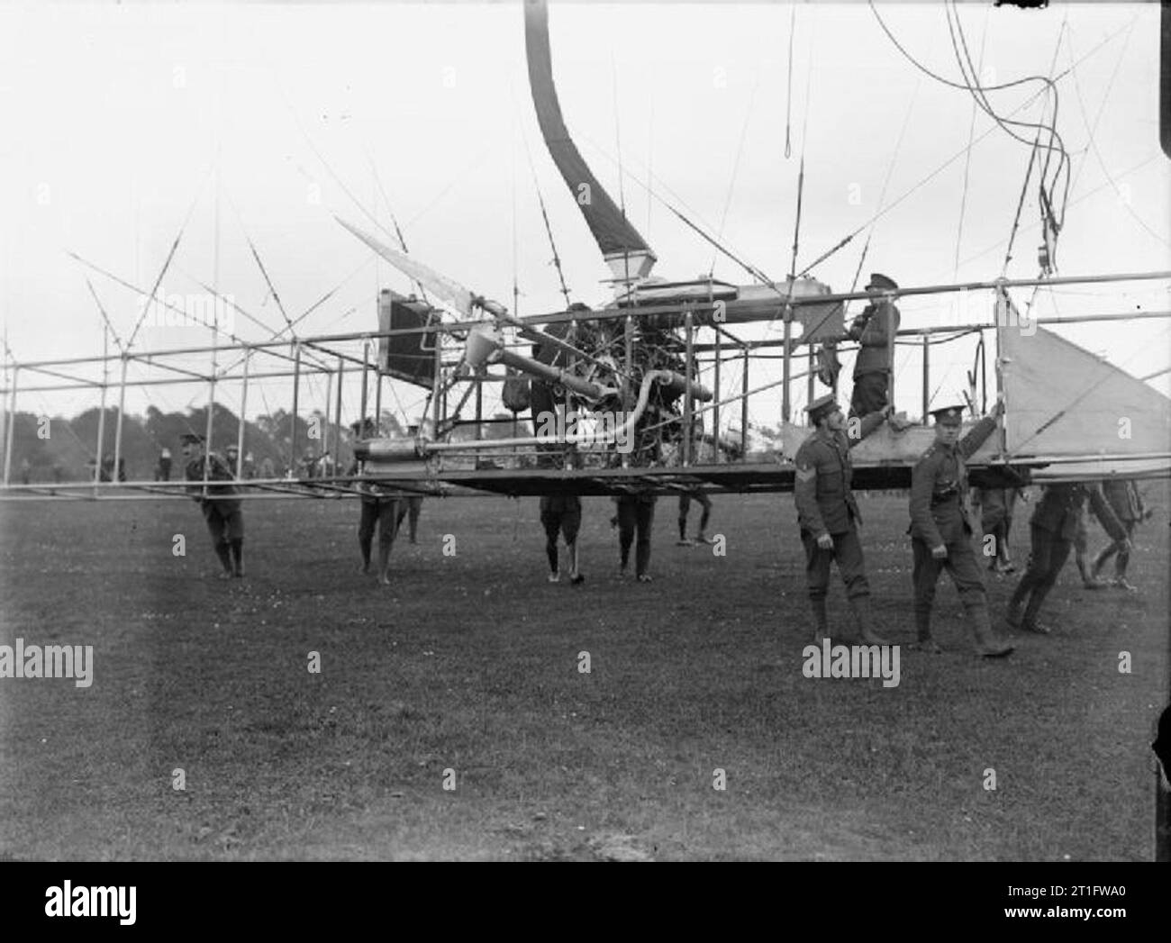 Aviation in Britain Before the First World War Medium close up of the ...