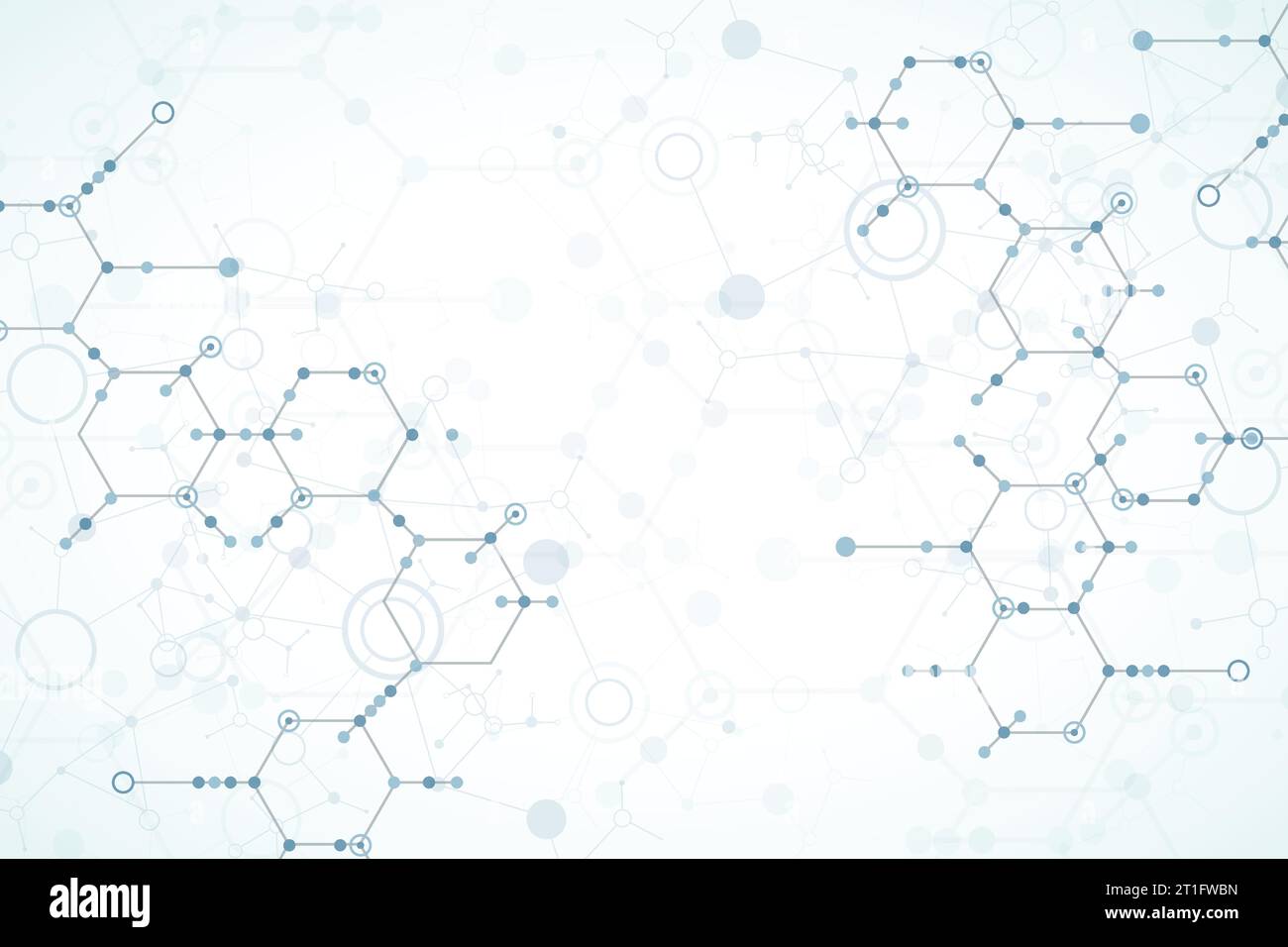 Abstract technology hexagonal background. Connection structure. Science style.Vector Stock ...