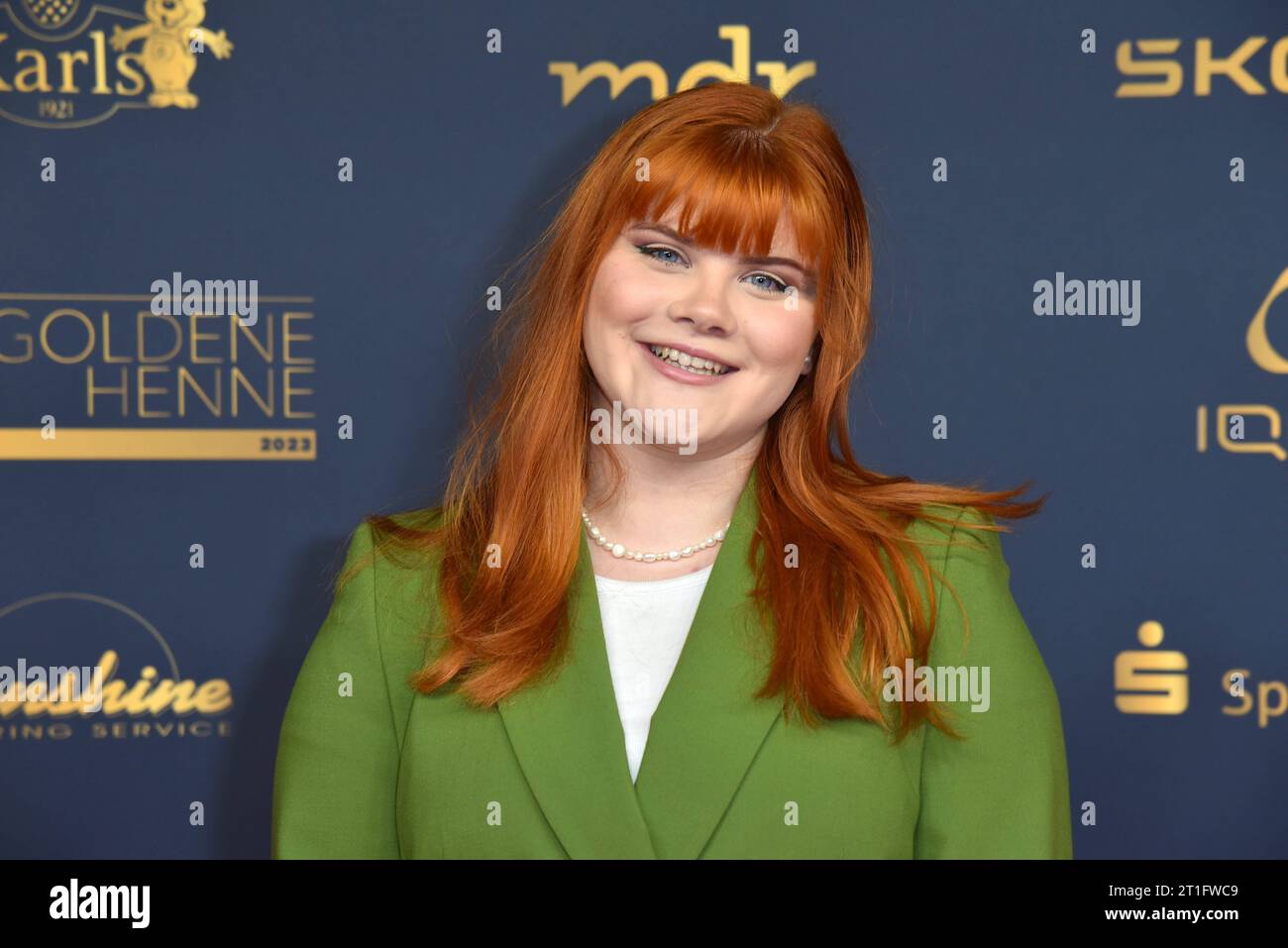 Loi Leonie Greiner bei der VERLEIHUNG DER GOLDENEN HENNE 2023 in der ...