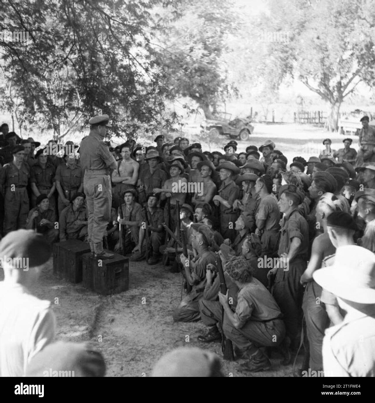 Lord Louis Mountbatten, Supreme Allied Commander South East Asia ...