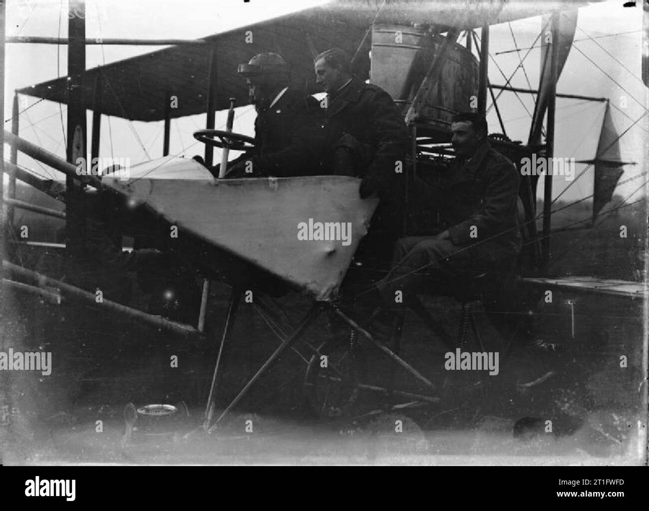 Aviation in Britain Before the First World War Cody sat in the cockpit ...