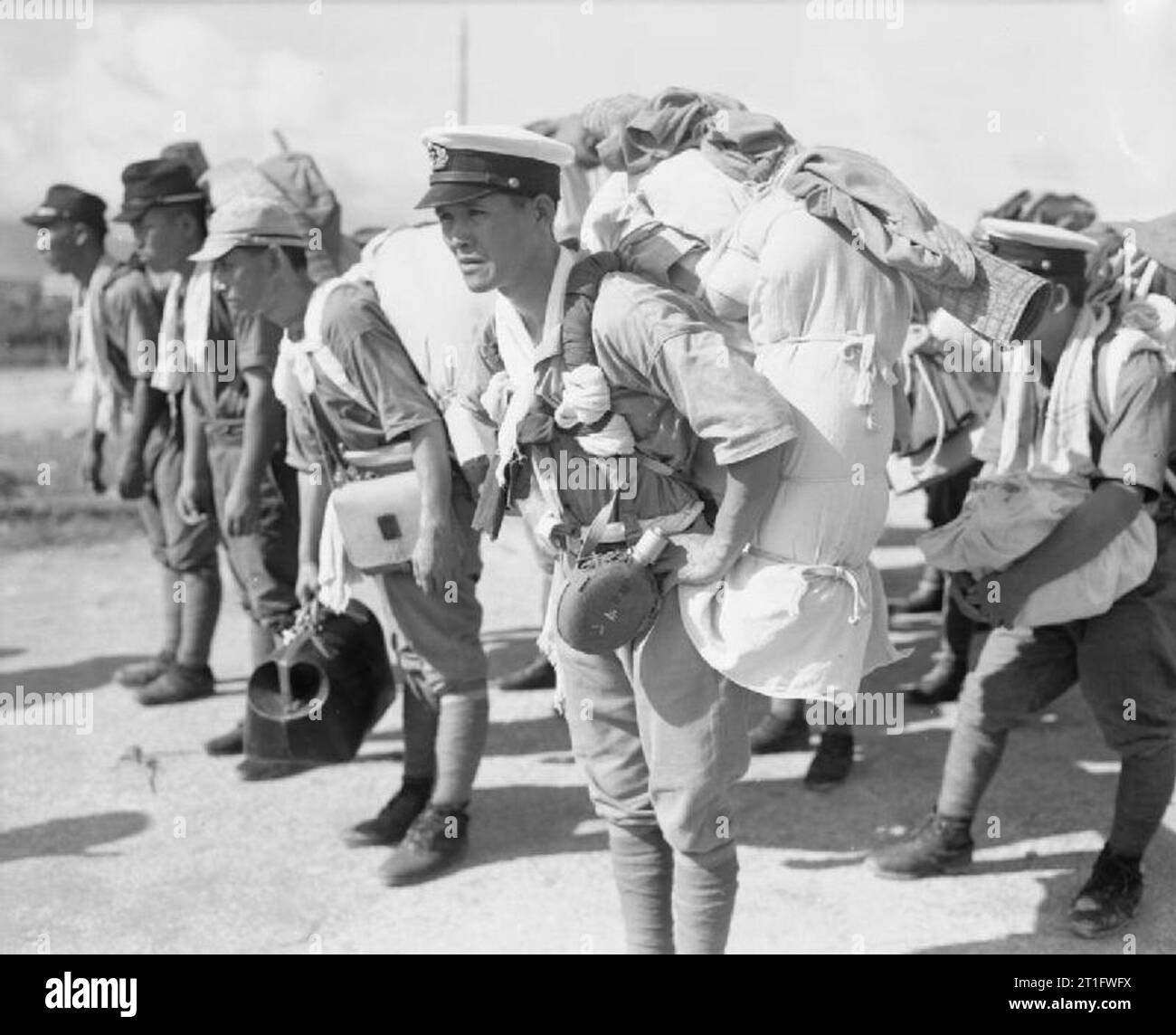 The Allied Reoccupation of Hong Kong, 1945 Japanese naval and marine ...