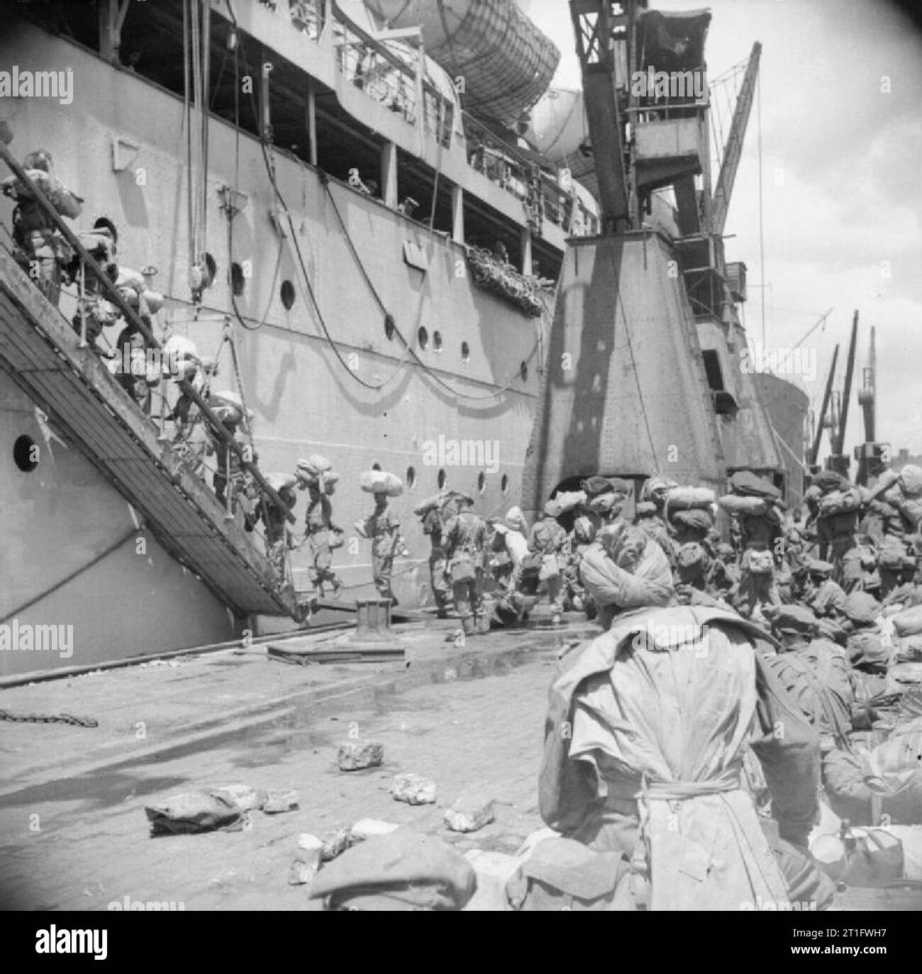 The Allied Reoccupation of the Andaman Islands, 1945 Men of the Rajput ...