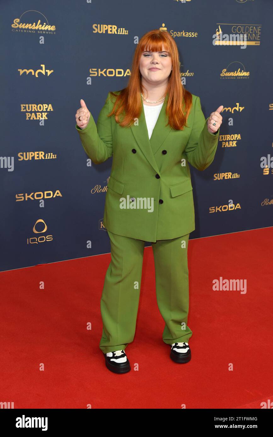 Loi Leonie Greiner bei der VERLEIHUNG DER GOLDENEN HENNE 2023 in der ...