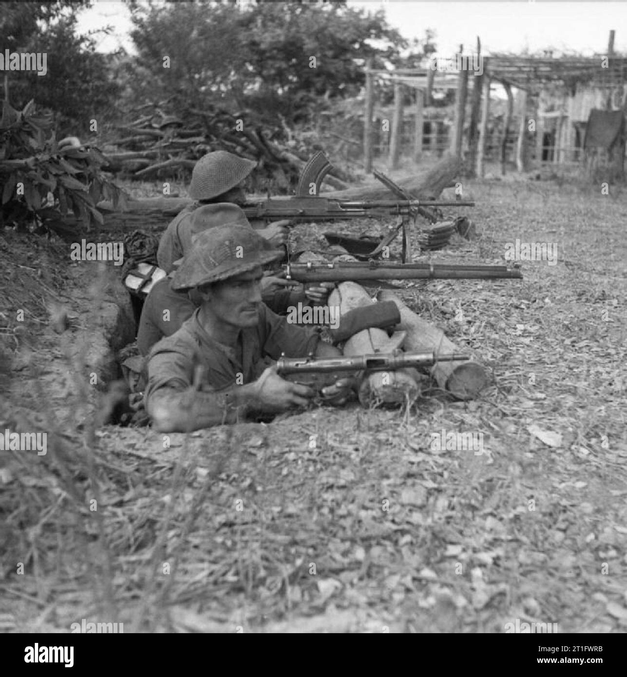 The British Army in Burma 1945 Men of the Royal Welsh Fusiliers, 36th ...
