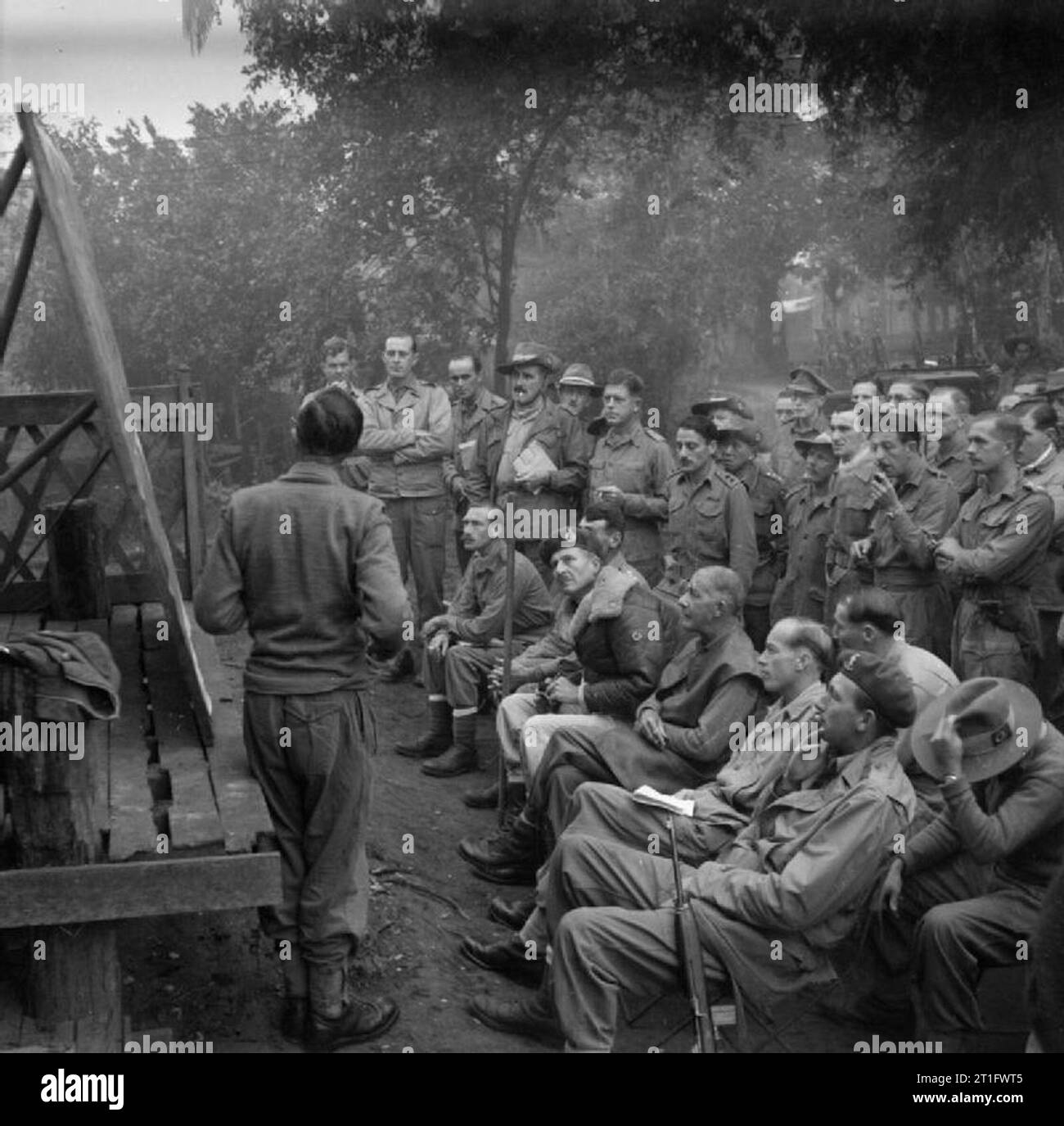 The British Army in Burma 1945 Major General F W Festing, Commander of ...