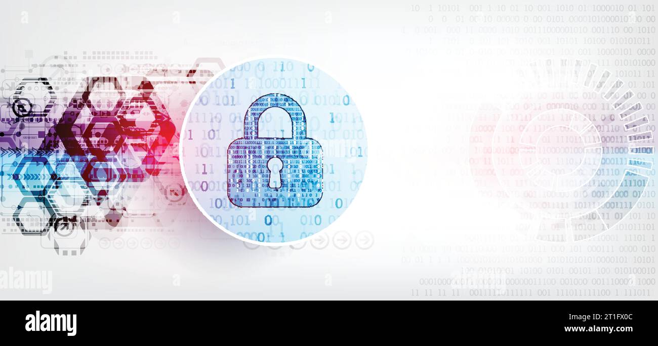 Protection concept. Protect mechanism, system privacy. Vector ...