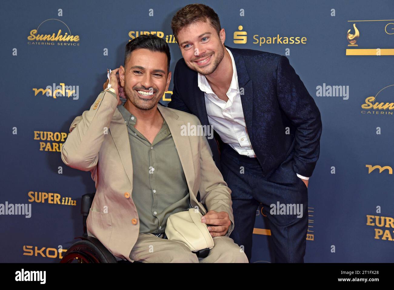 Tan Caglar, Jascha Rust bei der VERLEIHUNG DER GOLDENEN HENNE 2023 in ...