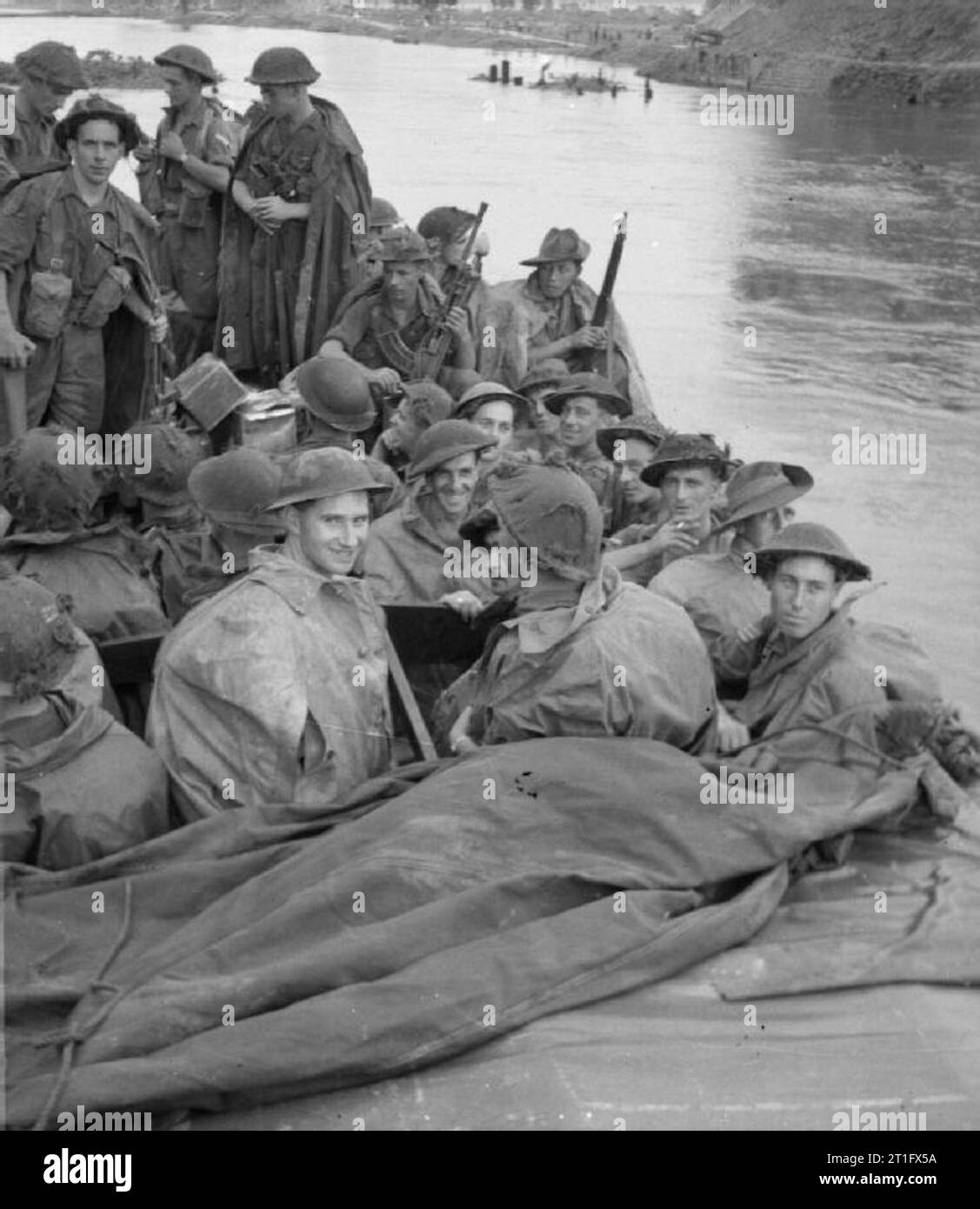 The British Army in Burma 1945 Men of the 1st Battalion, Queen's Own ...