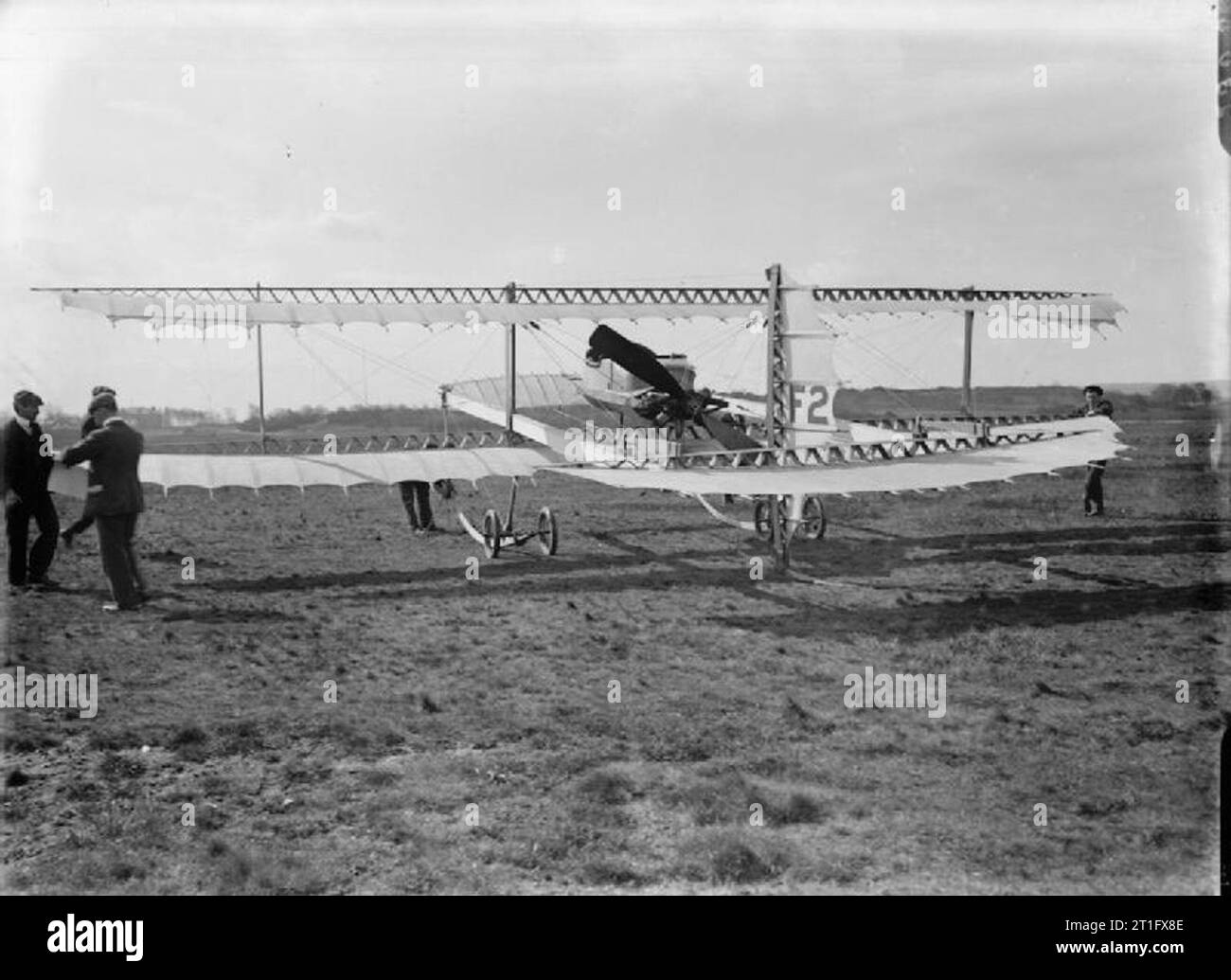 Aviation in Britain Before the First World War Breguet biplane (F 2) on ...