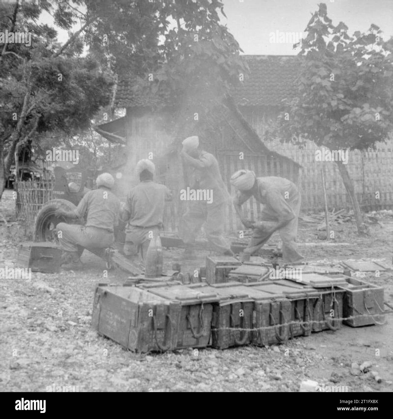 The British Occupation of Java Gunners of the 24th Indian Mountain ...