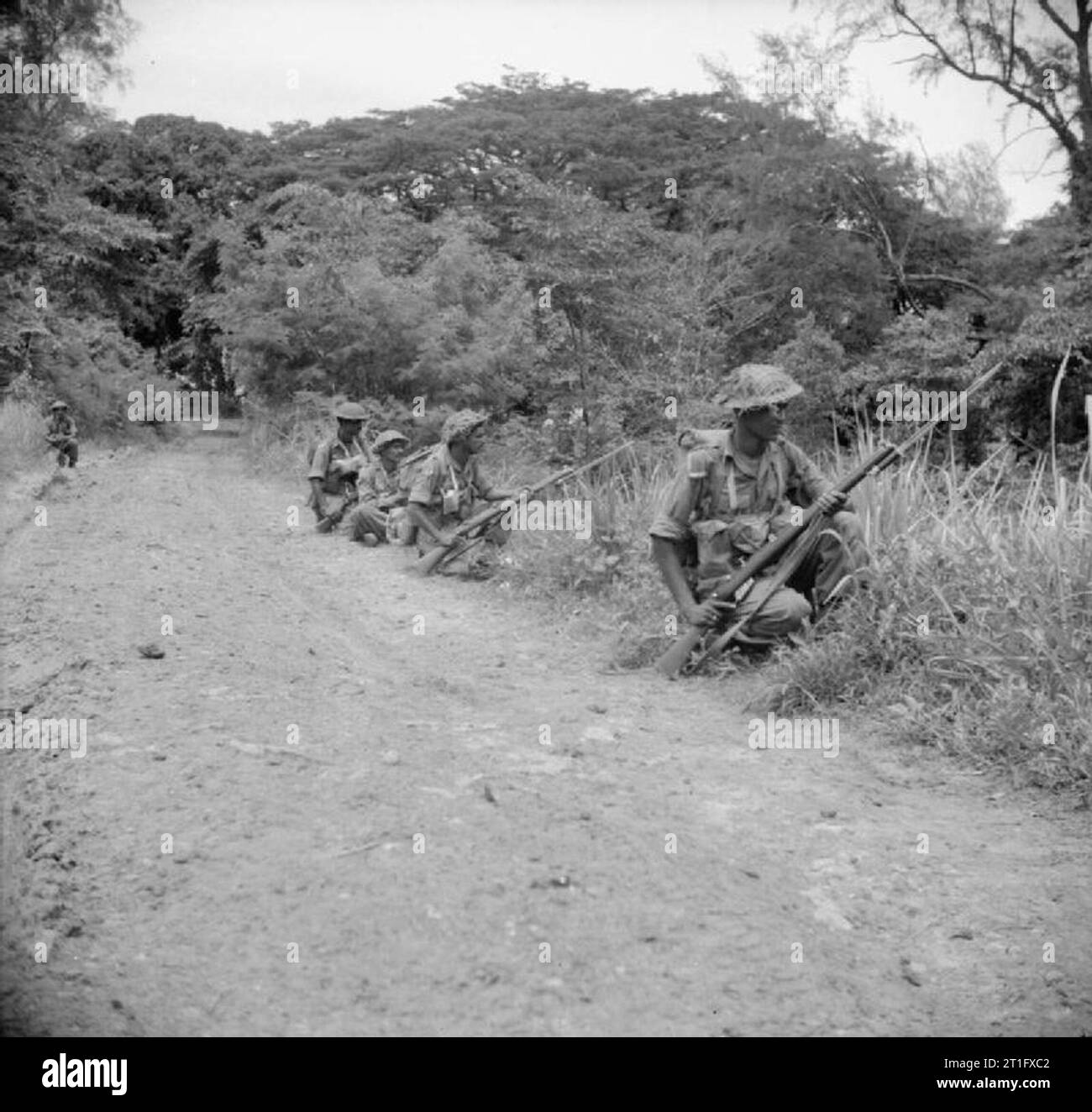 The British Occupation of the Nicobar Islands, 1945 Men of the Rajput ...