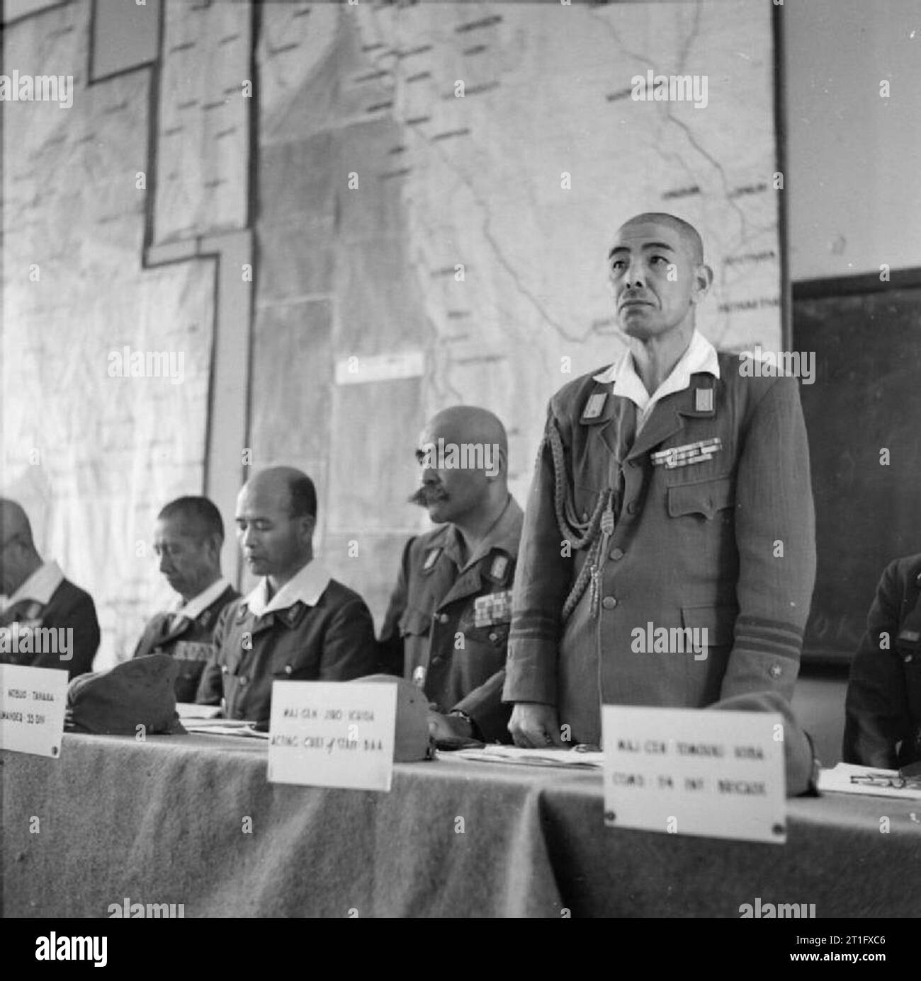 The British Reoccupation of Burma Major General Ichida (Acting Chief of ...