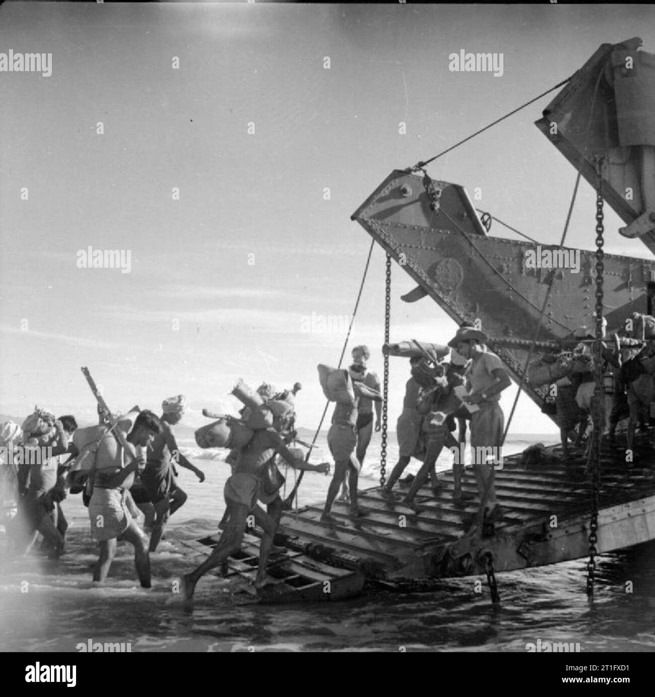 The British Reoccupation of Burma Former Indian and Burmese forced ...