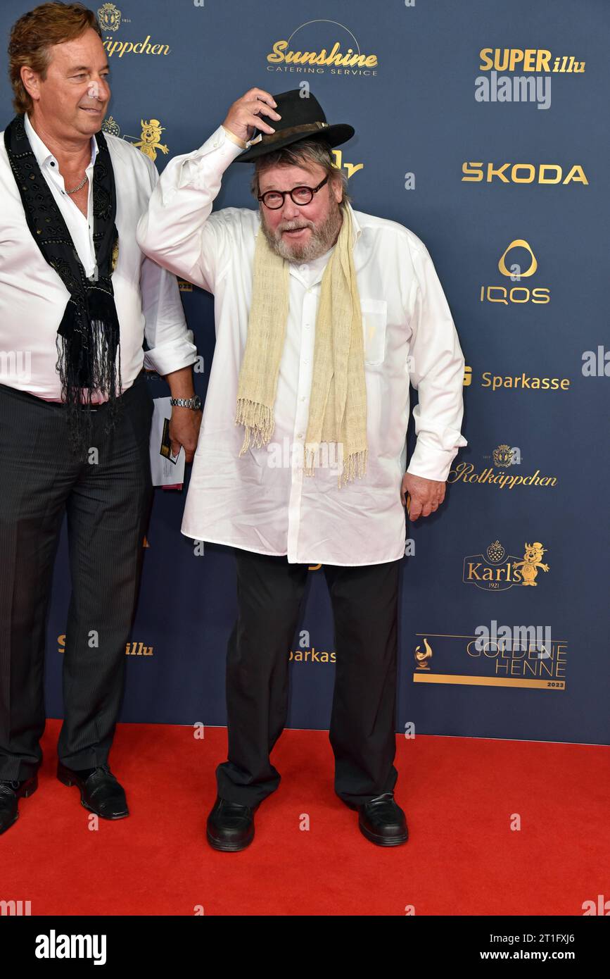 Walter Plathe bei der VERLEIHUNG DER GOLDENEN HENNE 2023 in der Media City in Leipzig am 13.10. ...