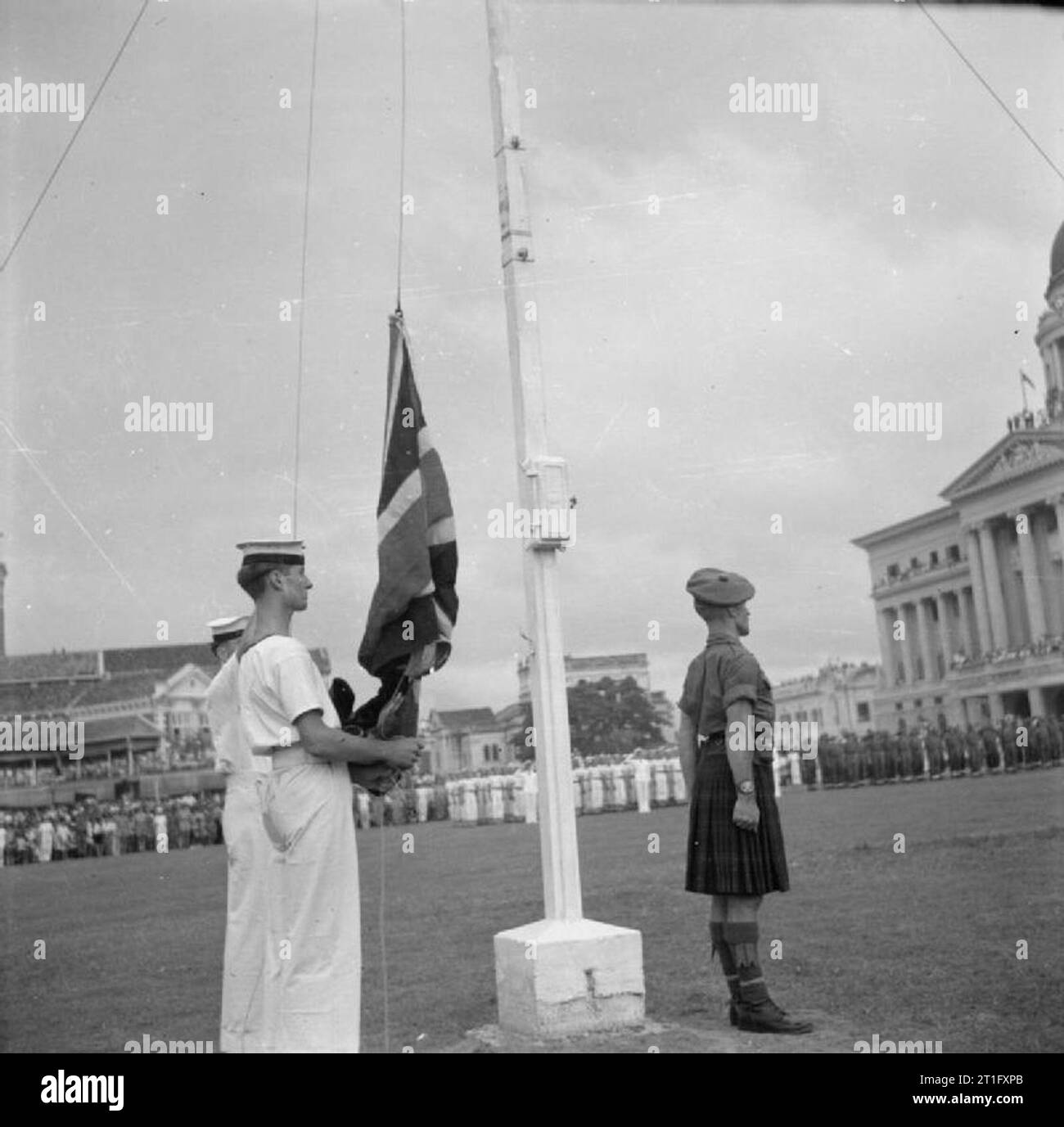 The Japanese Southern Armies Surrender at Singapore, 1945 A naval ...