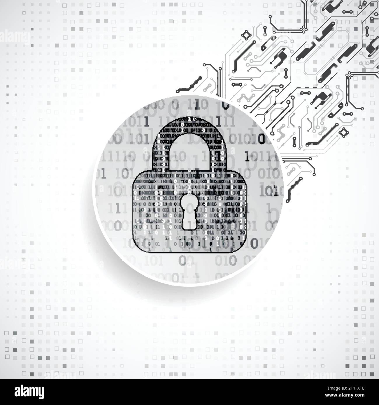 Protection concept. Protect mechanism, system privacy. Vector ...