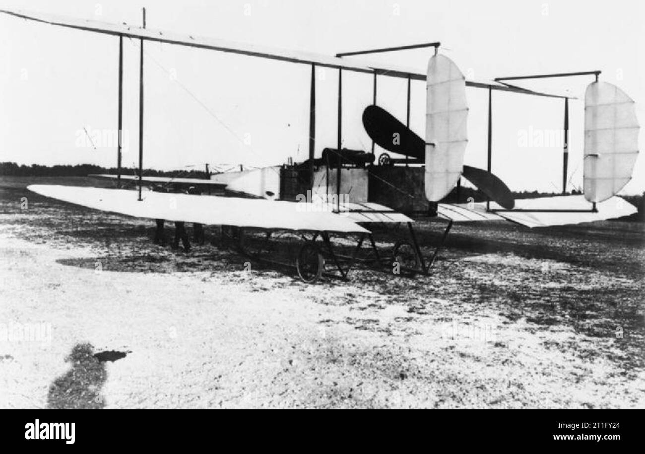 Aviation in Britain Before the First World War A port threequarter rear ...