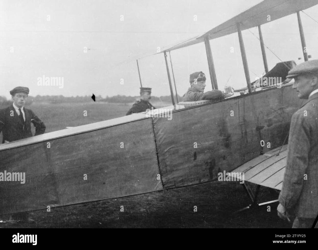 Aviation in Britain Before the First World War Medium close up of a man ...