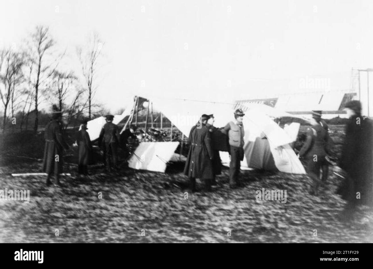 Aviation in Britain Before the First World War A Maurice Farman biplane ...