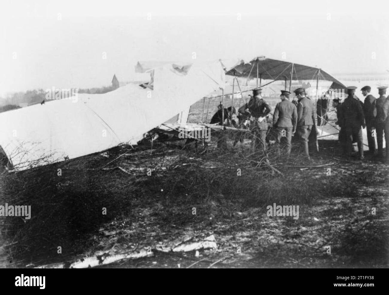 Aviation in Britain Before the First World War A Maurice Farman biplane ...