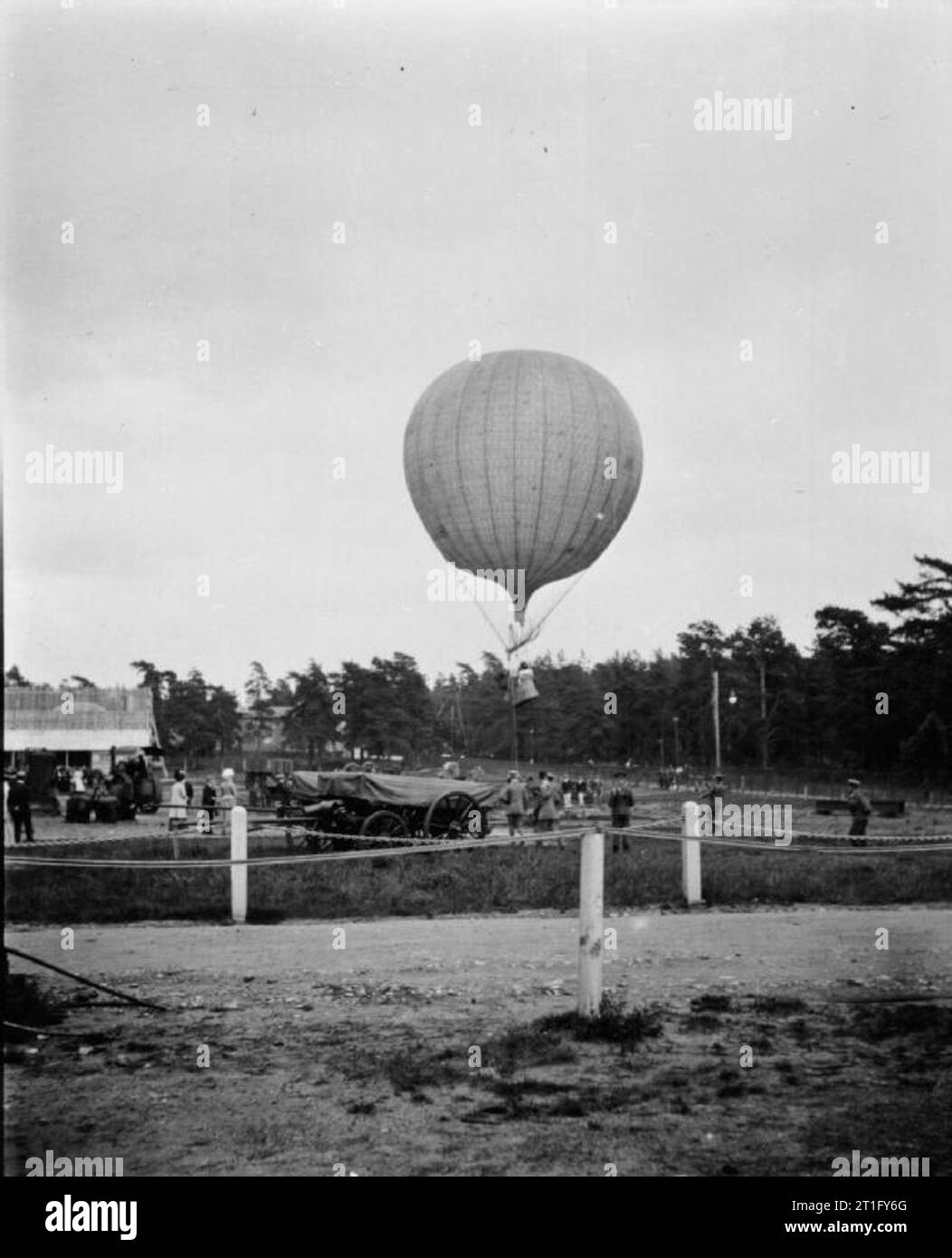 Aviation in Britain Before the First World War An observation balloon ...