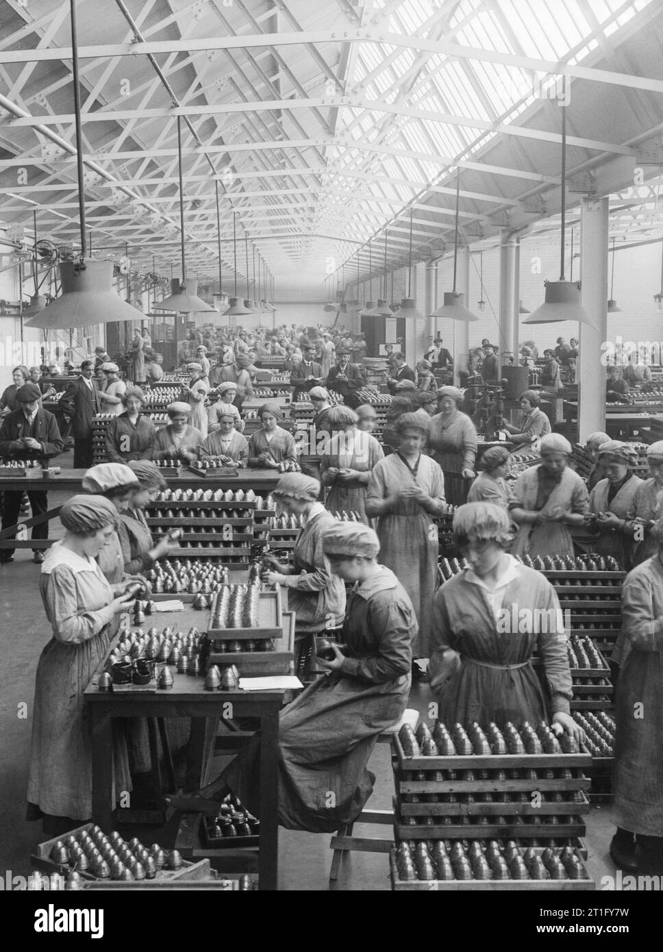 Arms Production in Britain in the First World War Stock Photo - Alamy