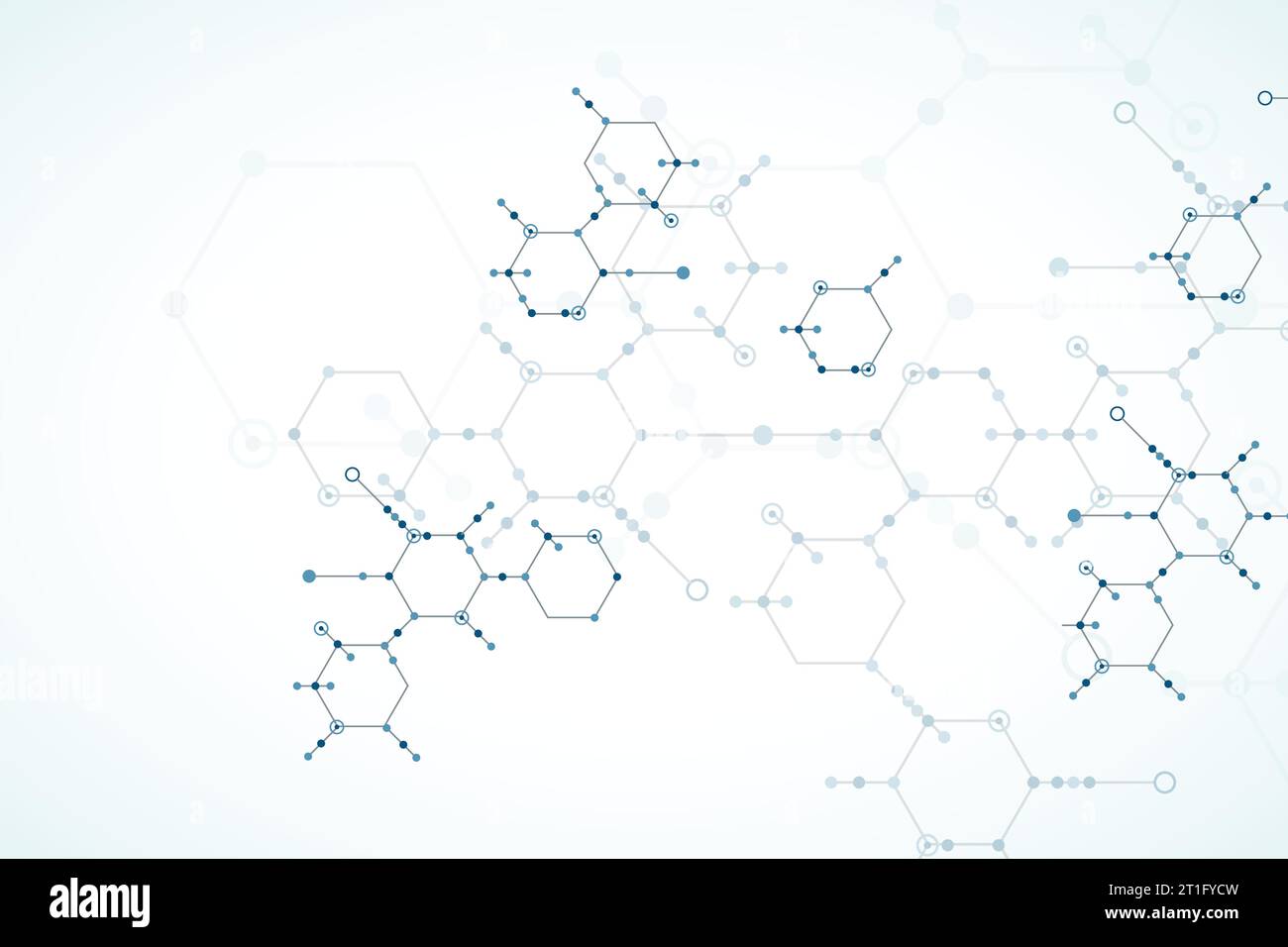 Abstract technology hexagonal background. Connection structure. Science style.Vector Stock ...