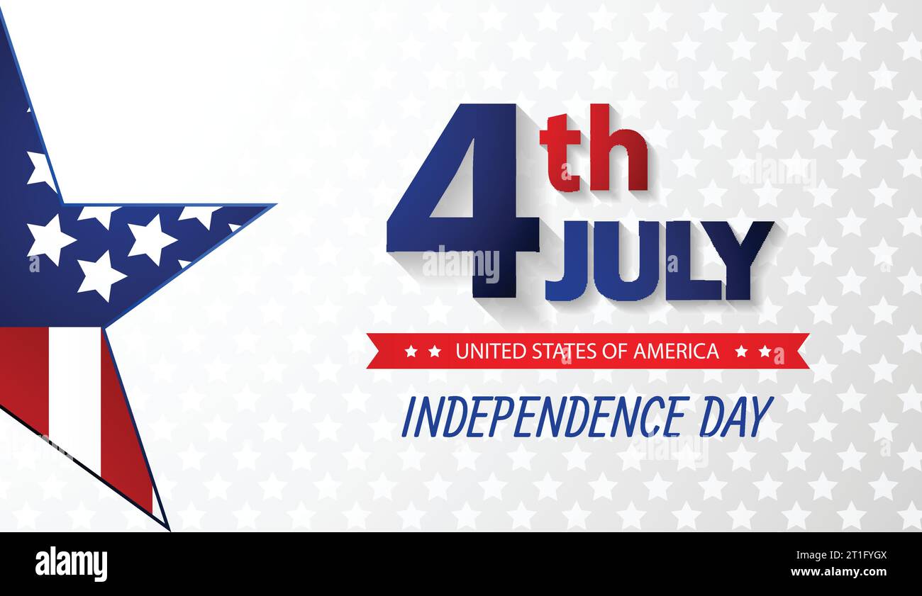 Fourth of July Independence Day. Abstract background. Vector Stock ...