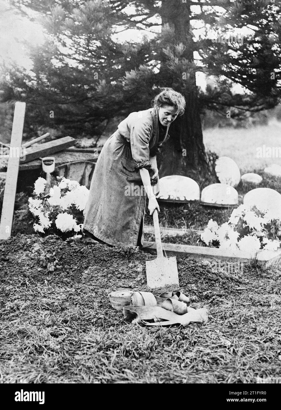 Women at work during the First World War Mrs Kitchener, a female ...