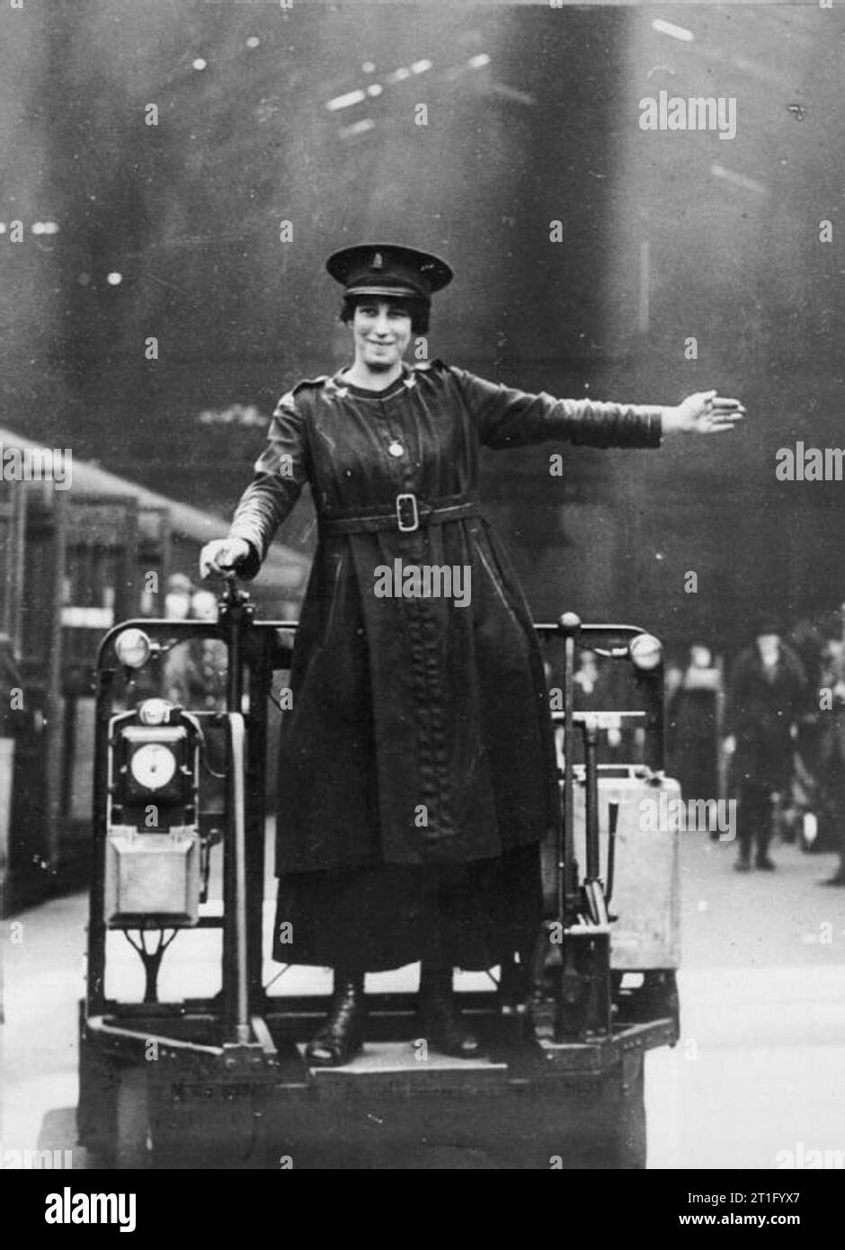 Front station left in Black and White Stock Photos & Images - Alamy