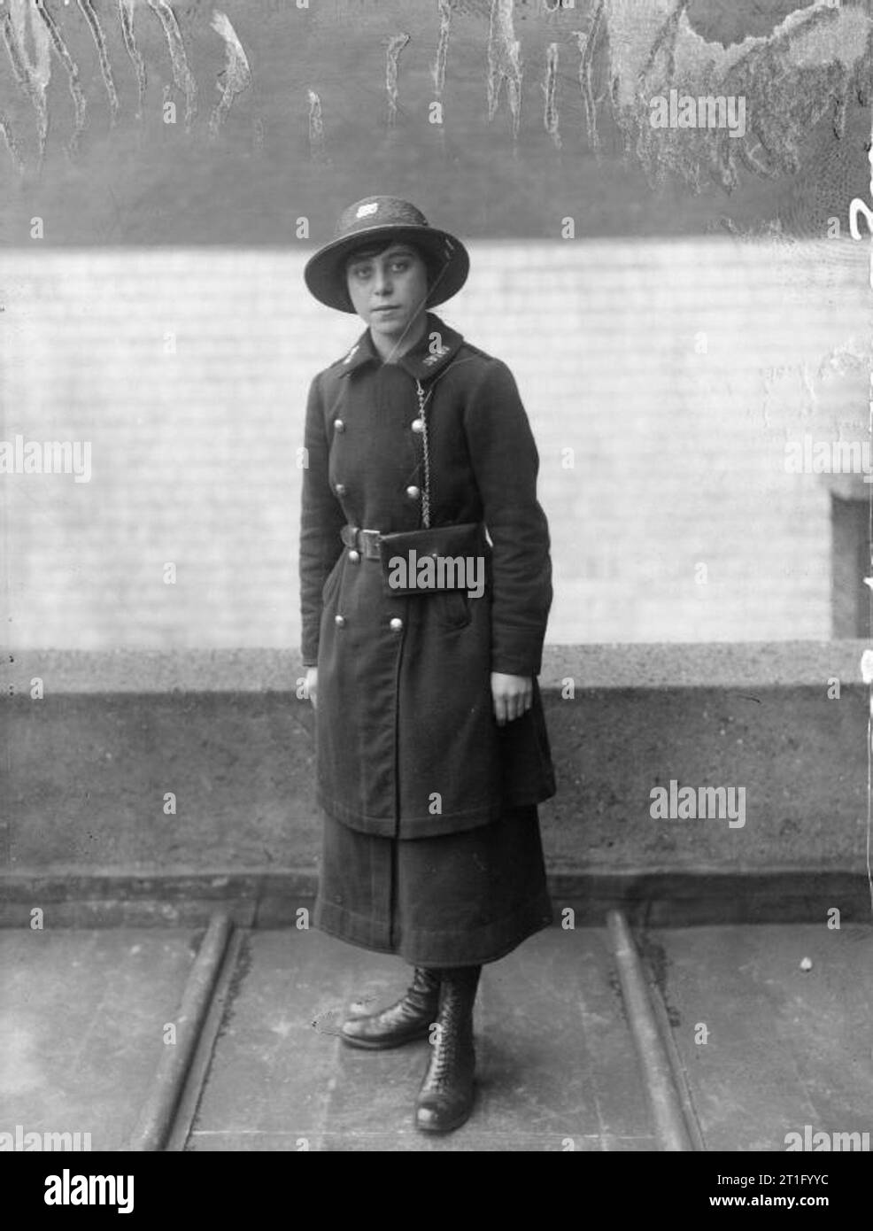 Women's War work during the First World War A full-length portrait of a ...