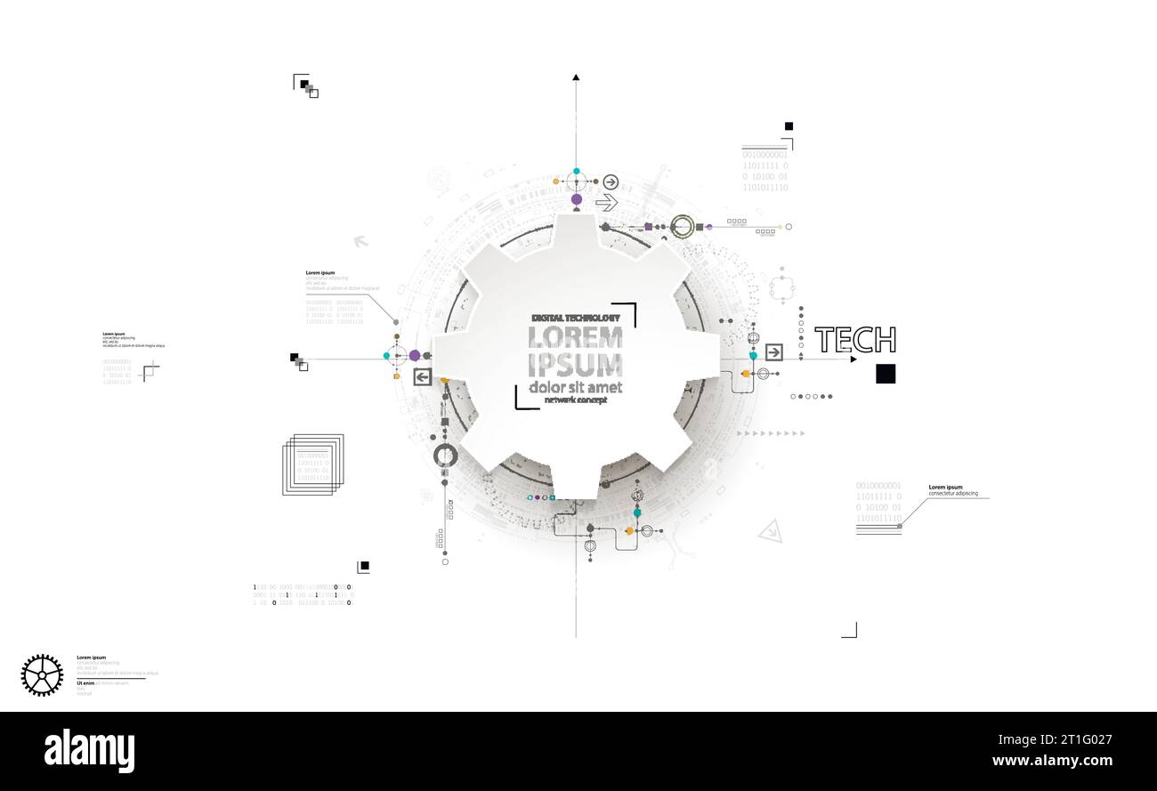 Abstract technology background. Communication concept, futuristic ...