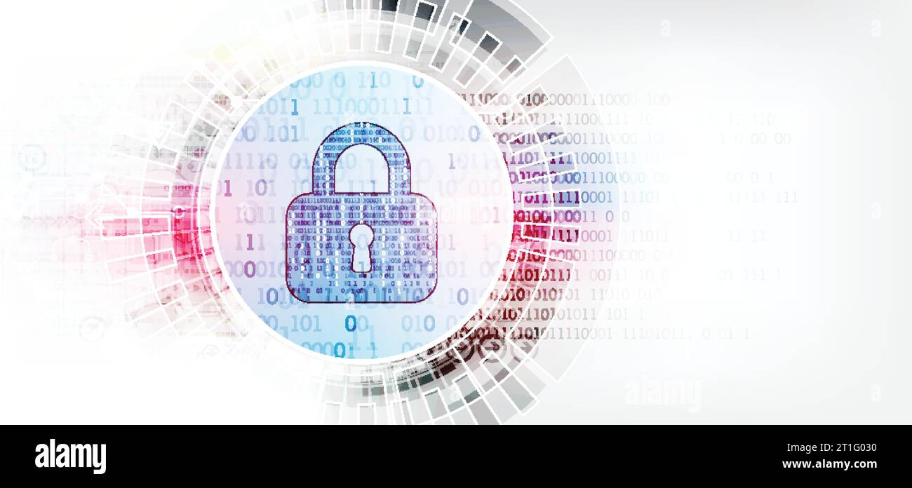 Protection concept. Protect mechanism, system privacy. Vector ...