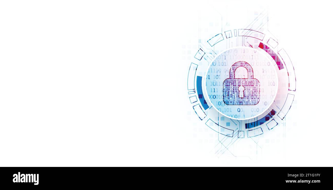 Protection concept. Protect mechanism, system privacy. Vector ...