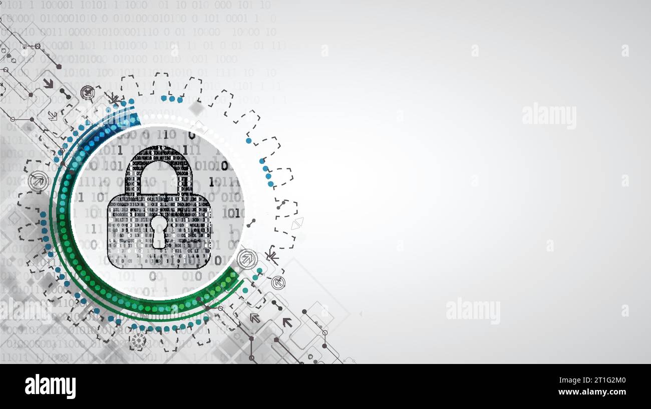 Protection concept. Protect mechanism, system privacy. Vector ...