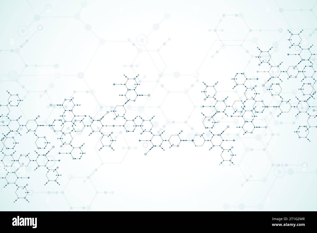 Abstract technology hexagonal background. Connection structure. Science style.Vector Stock ...