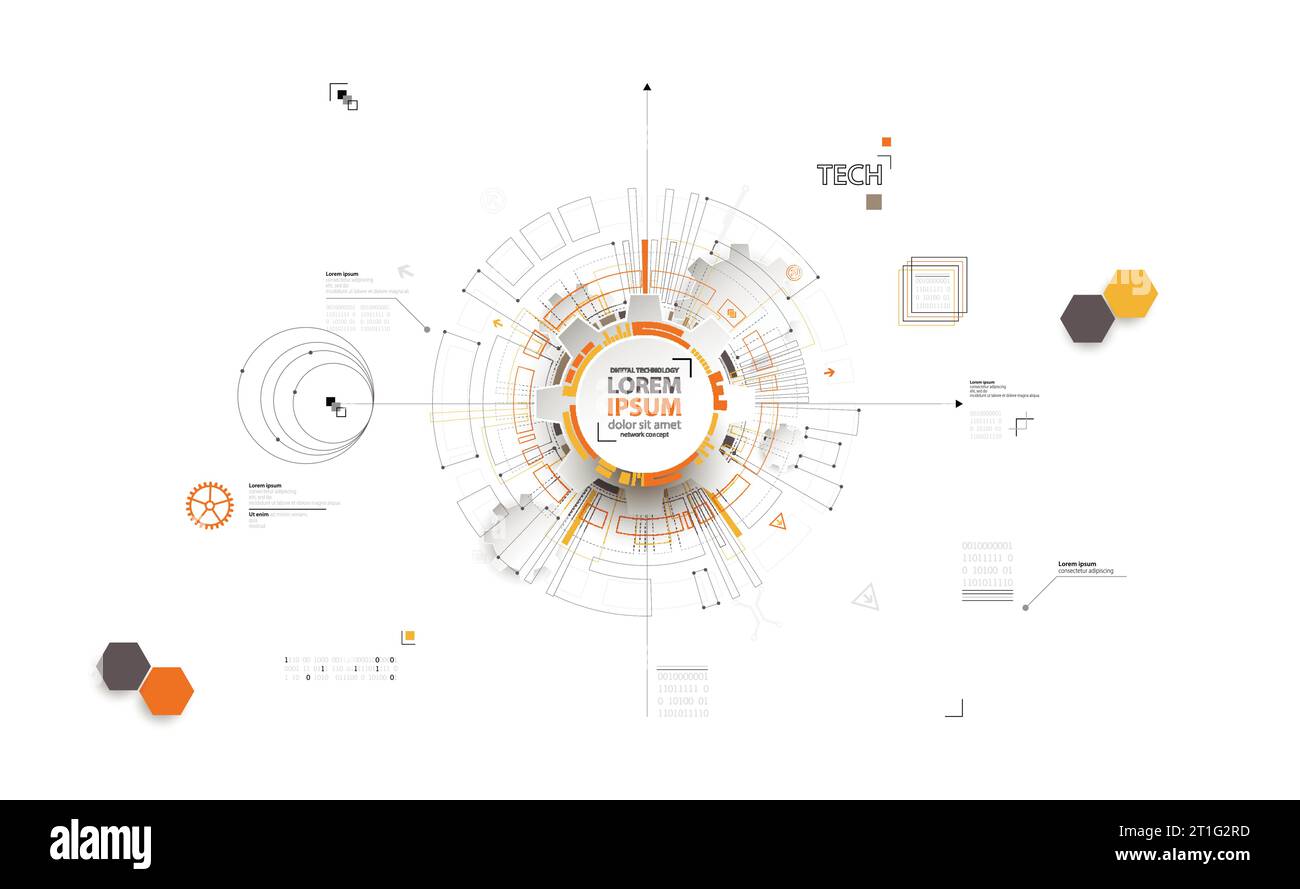 Abstract technology background. Communication concept, futuristic ...