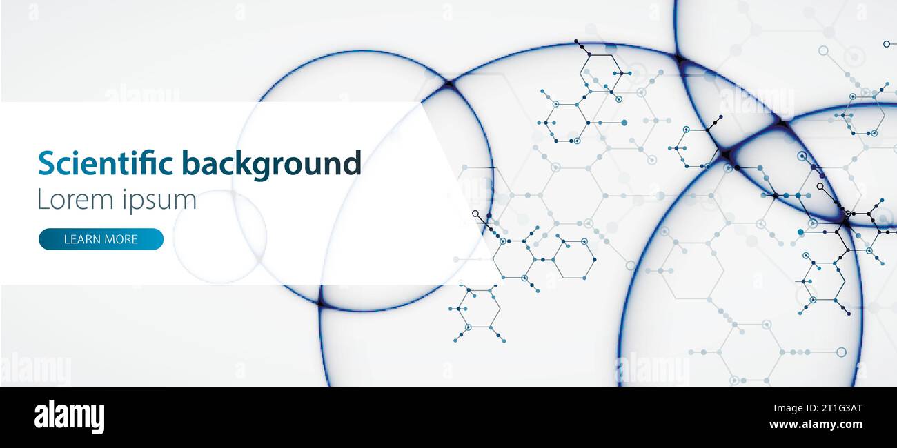 Abstract technology hexagonal background. Connection structure. Science style.Vector ...