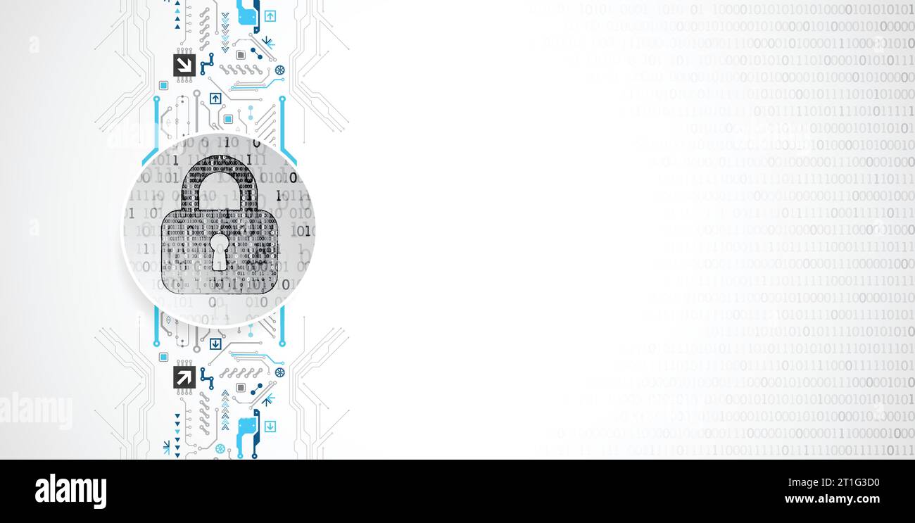 Protection concept. Protect mechanism, system privacy. Vector ...